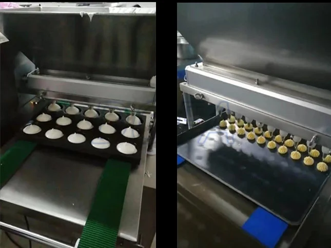 Small Automatic Bake Equipment Cookie Form Make Maker Cupcake Depositor ...