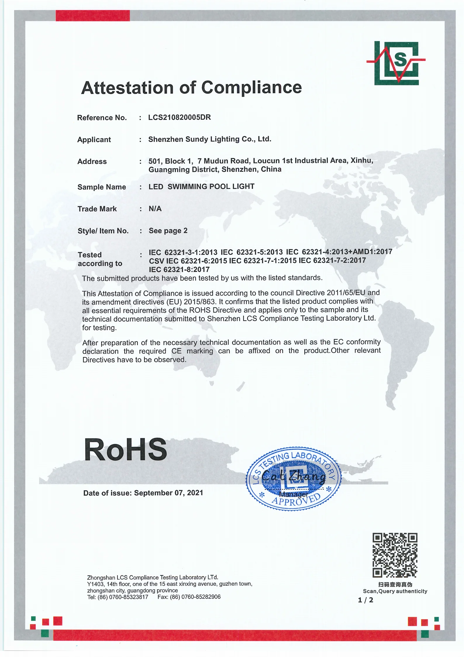 Abs Par56 Swimming Pool Light(dual Cct) Dc12v - Buy Par56 Swimming Pool ...