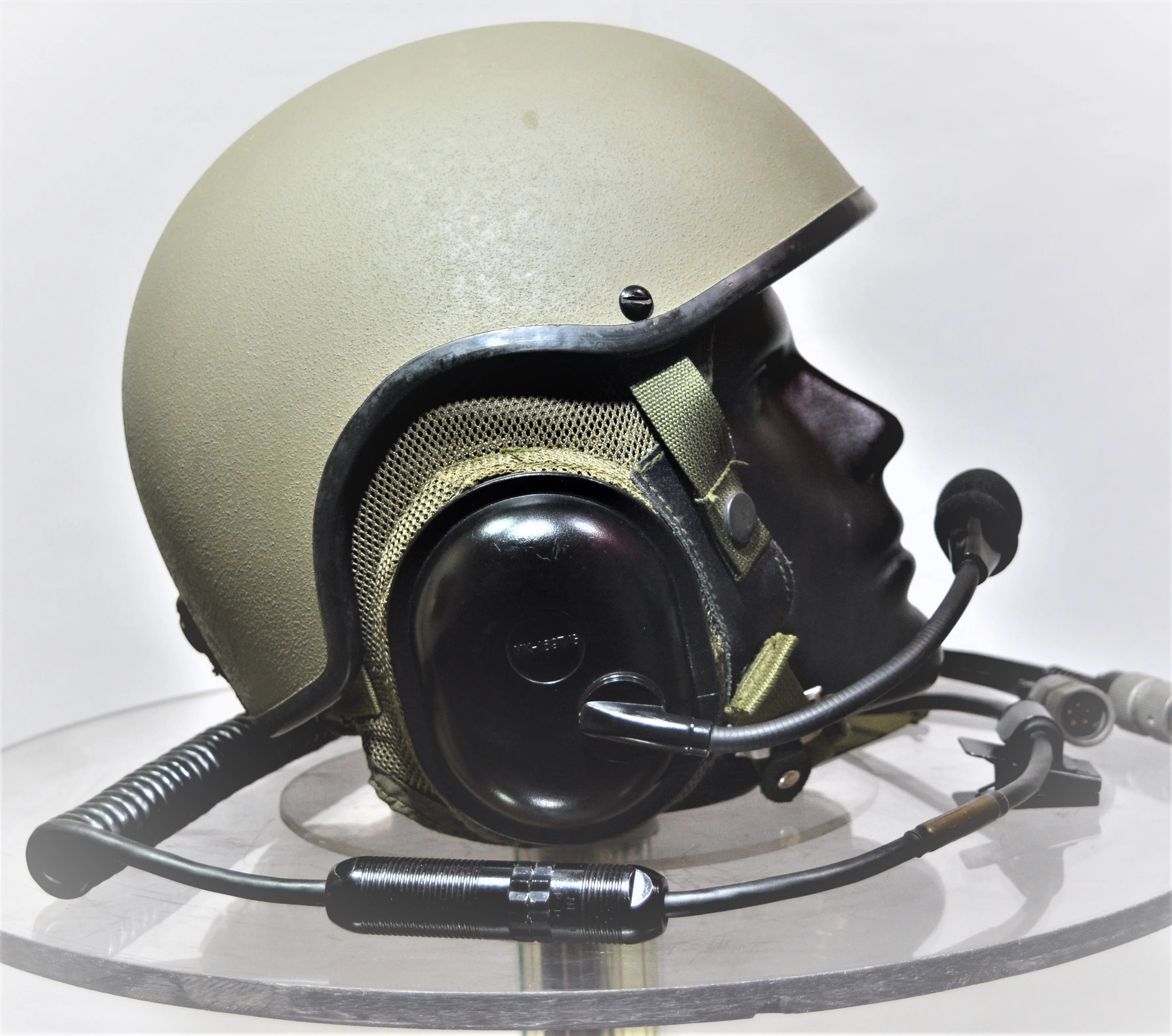 CVC Vehicle Crewman Pilot Helmet Headset BDH-132 - Light Weight & Comfort