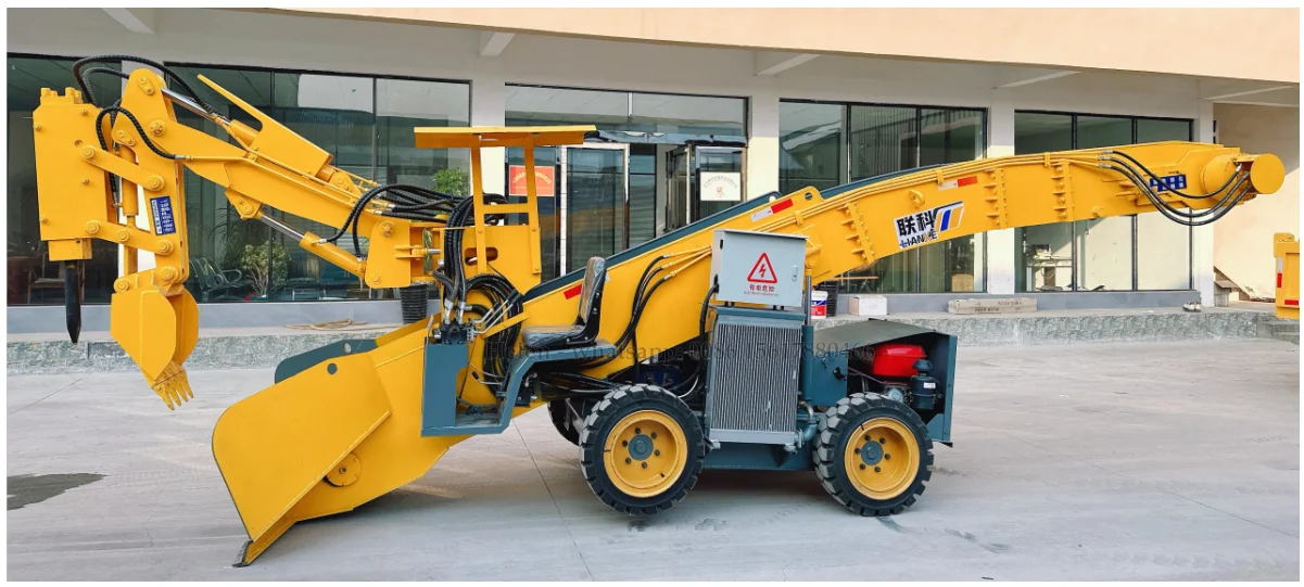Lianke Machinery Electric Motor Digging Mucking Rock Loader Mining ...