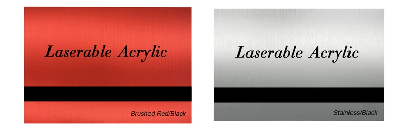 Brushed Stainless Acrylic Laserable Sheets, Stainless Acrylic Panels ...
