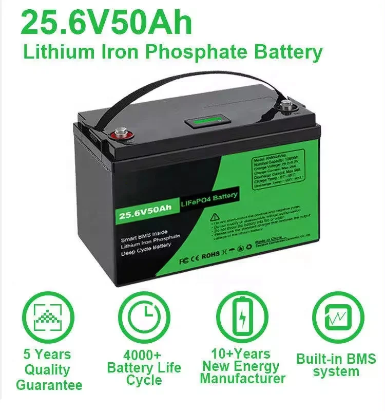 Wholesale Lifepo4 5 Years Warranty 12v 24v 200ah 100ah 50ah 500ah Battery For Rv Solar 12 Volt ...