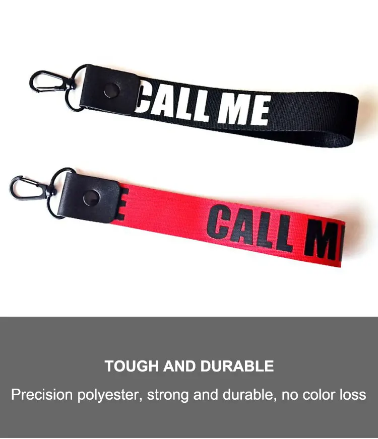 Custom Motorcycle Eagle Buckle Label Keychain Lanyard Motorcycle ...