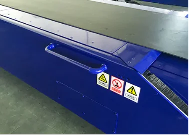 Cargo Handling 3 Sections Container Loading Unloading Extendable Platform Telescopic Belt ...