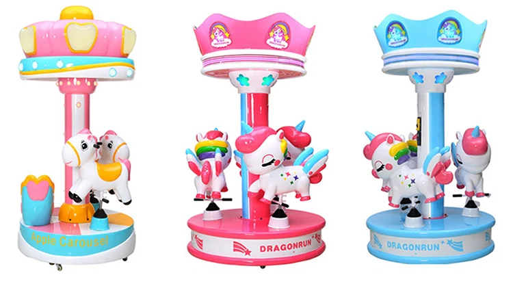 Mini Amusement Mobile Merry-Go-Round for Kids - 2 Year Warranty