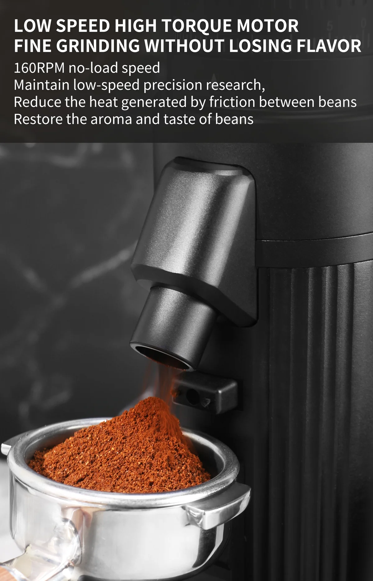 Nibu 30G Electric Coffee Grinder - Perfect for Hotel Espresso