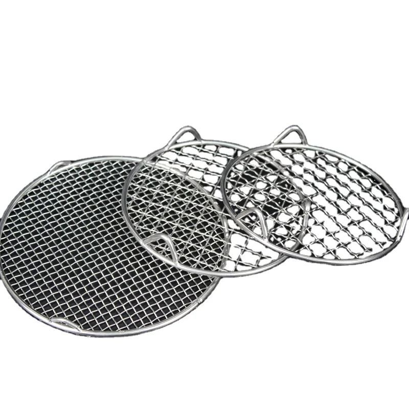 Custom 304 Stainless Steel Wire Mesh Rectangular Hole Barbecue Mesh ...