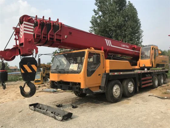 Crane 60ton Hydraulic Mobile Crane Stc600 With Telescopic Boom - Buy ...