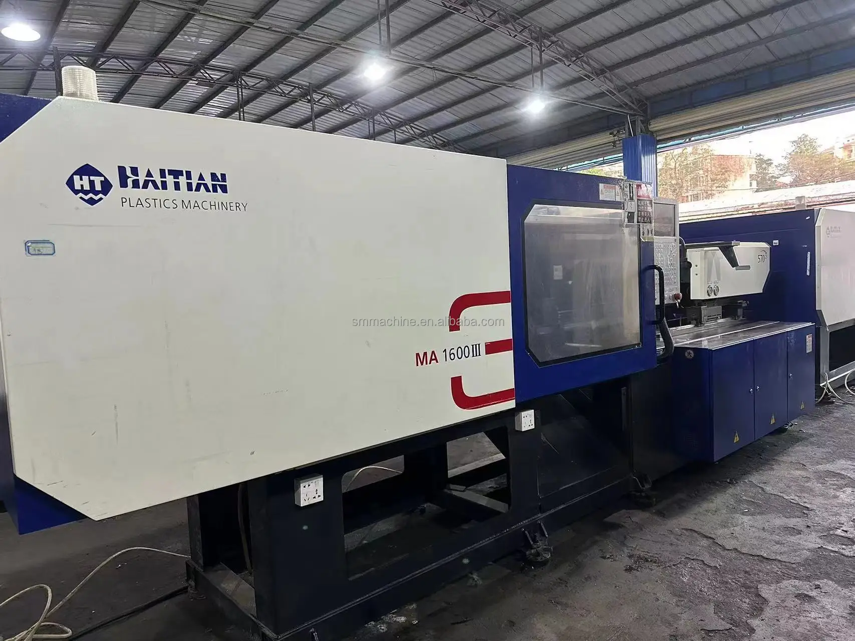 Used Injection Molding Machines Haitian Ma1600 Iii 160 Tons Plastic ...
