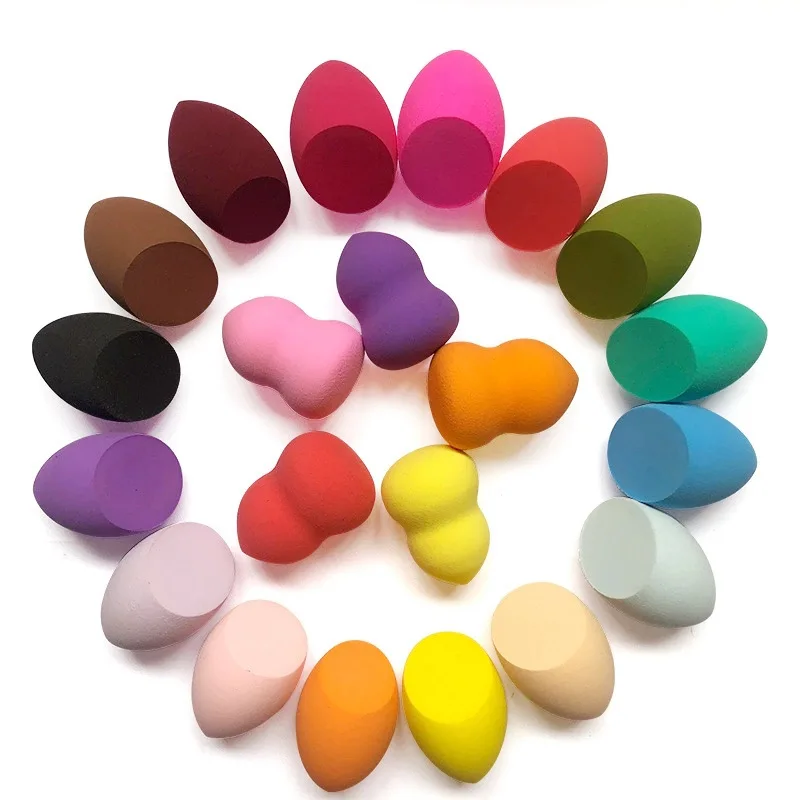 Multi-colored Beauty Makeup Sponge - Custom Logo & Latex Free
