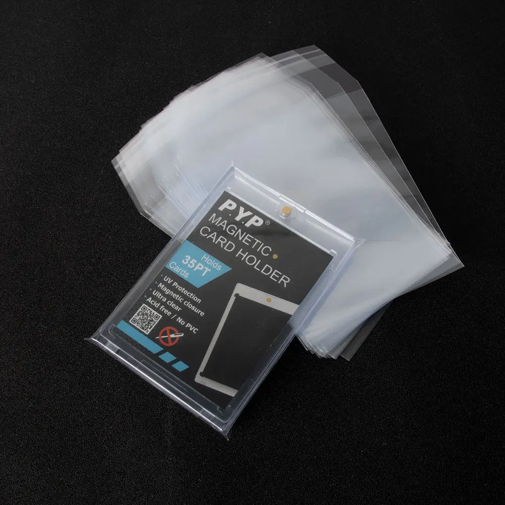 One Touch Resealable Bags for Magnetic Card Holder 35PT