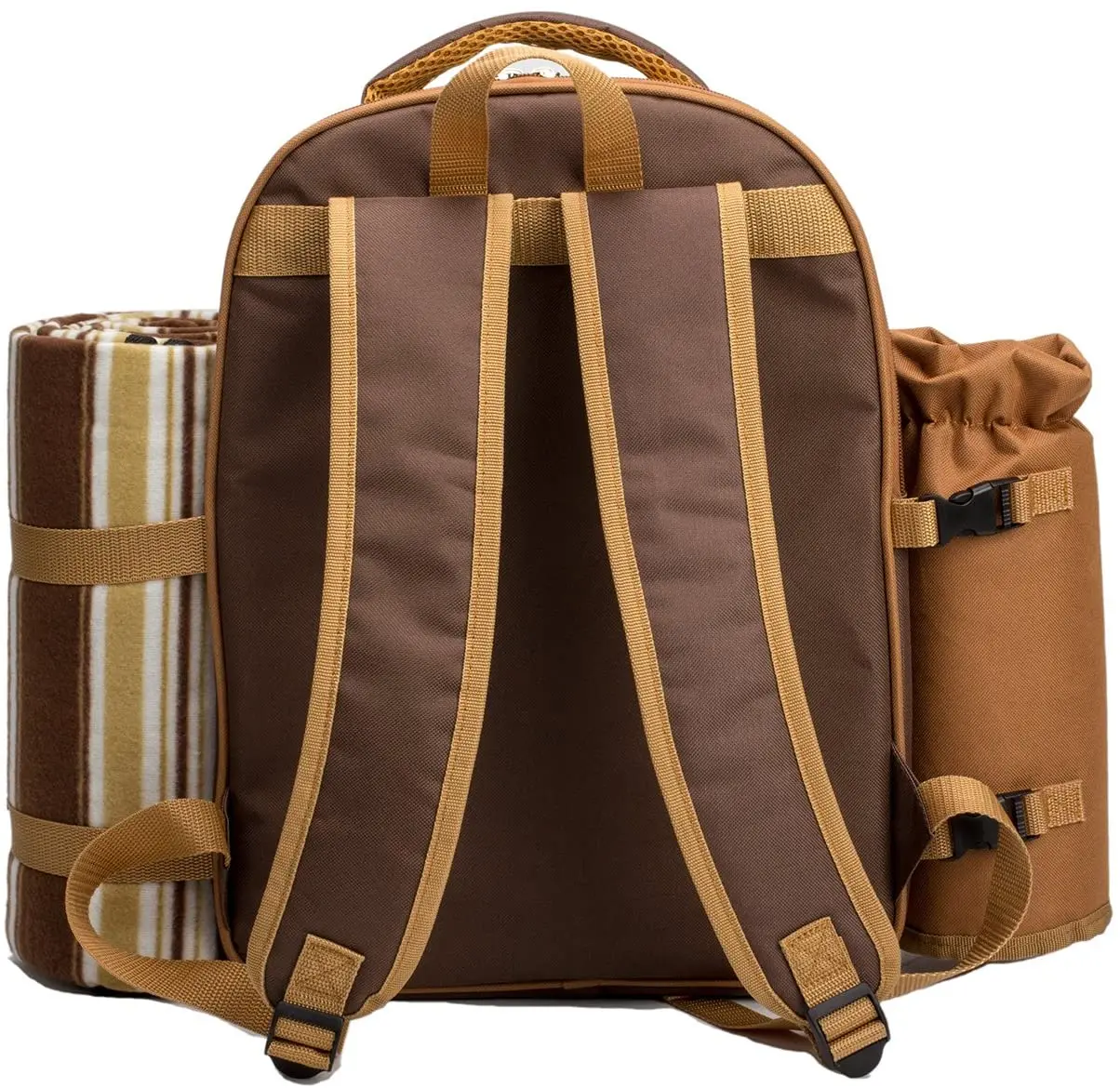Picnic Set Cooler Backpack for 4 - Durable & Waterproof