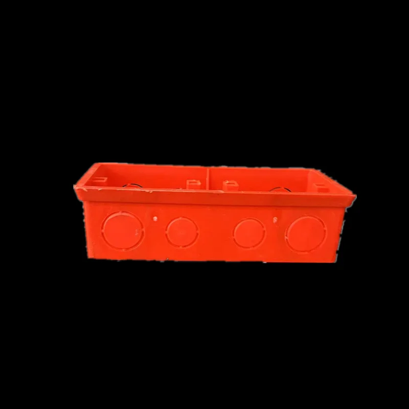 PVC Electric Switch Socket Box Self-tapping Plastic Junction Box ...
