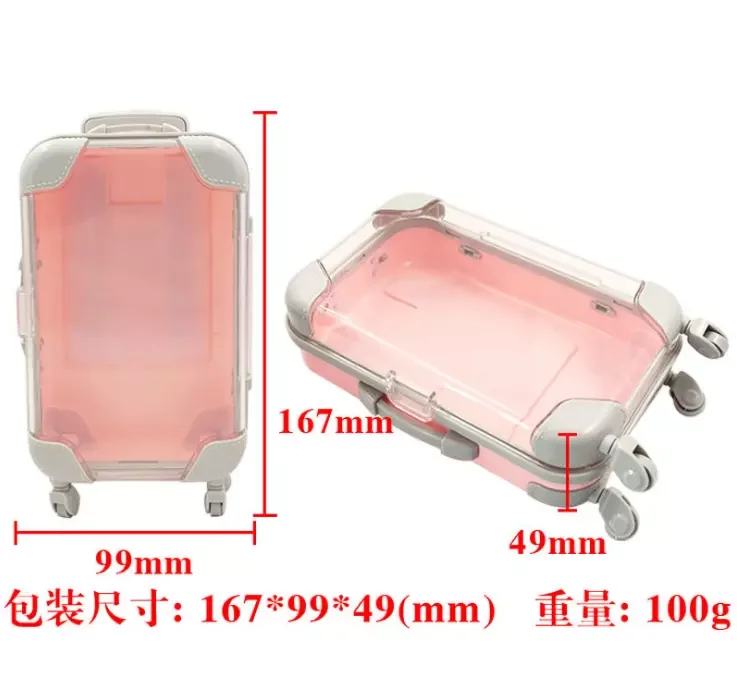 Factory Price Wholesale Mini Suitcase with Selfdefens Keychain for Girls Women Safety for Woman ...