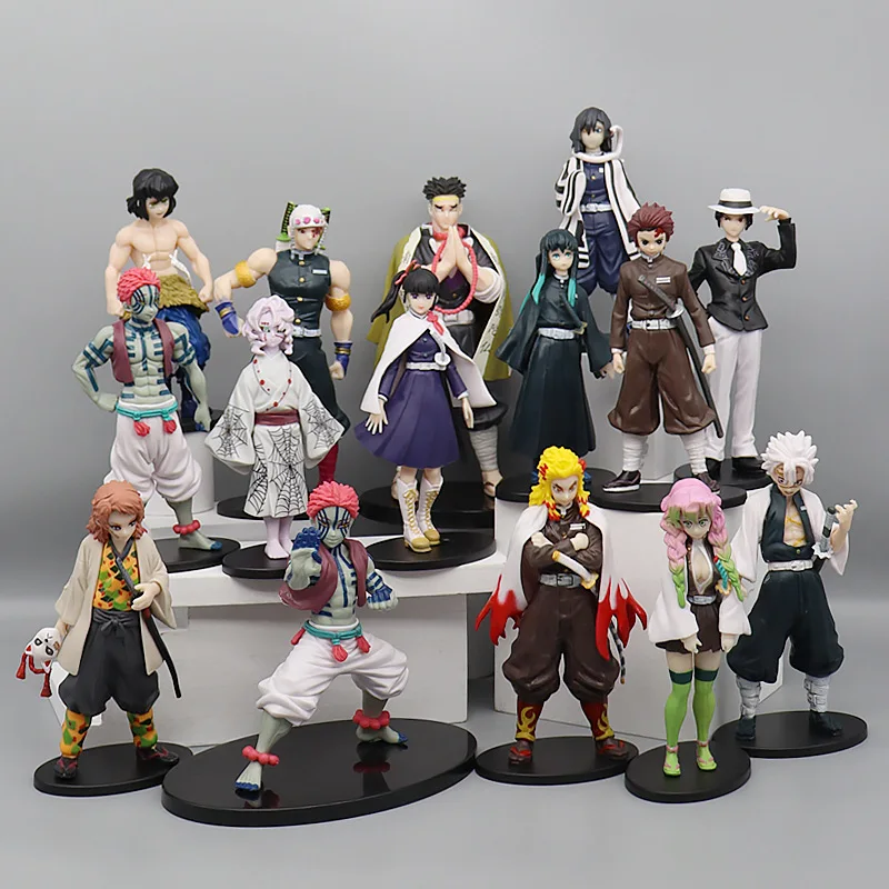 Demon Slayer 20 Style Kimetsu No Yaiba Anime Pvc Action Model Figure ...