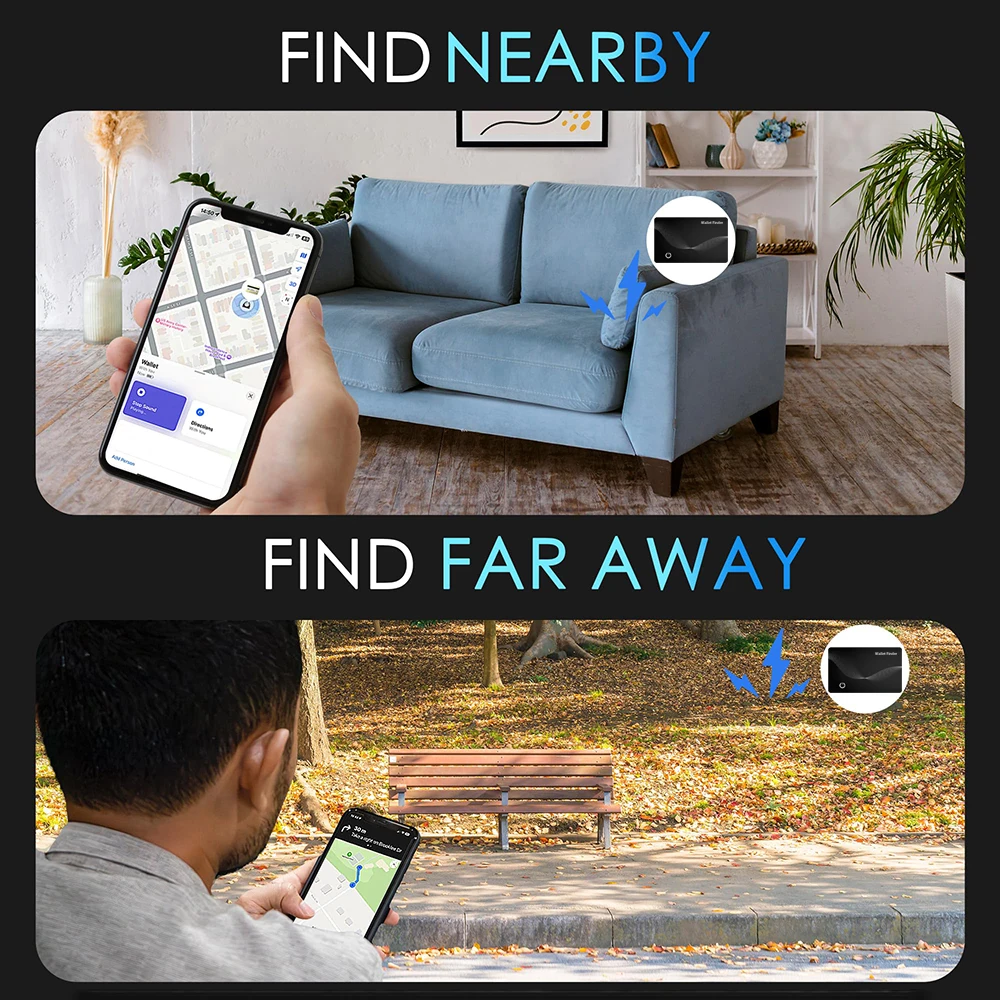 Popular Finder Tags Location Tracking Device For Wallet Credit Card ...