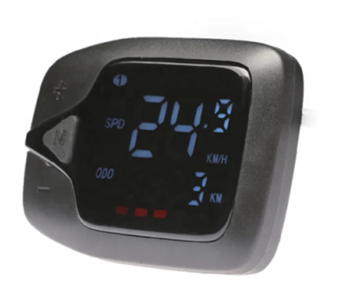 Écran Lcd Pour Vélo Électrique Ebike,24v/36v,48v,Avec Connecteur ...