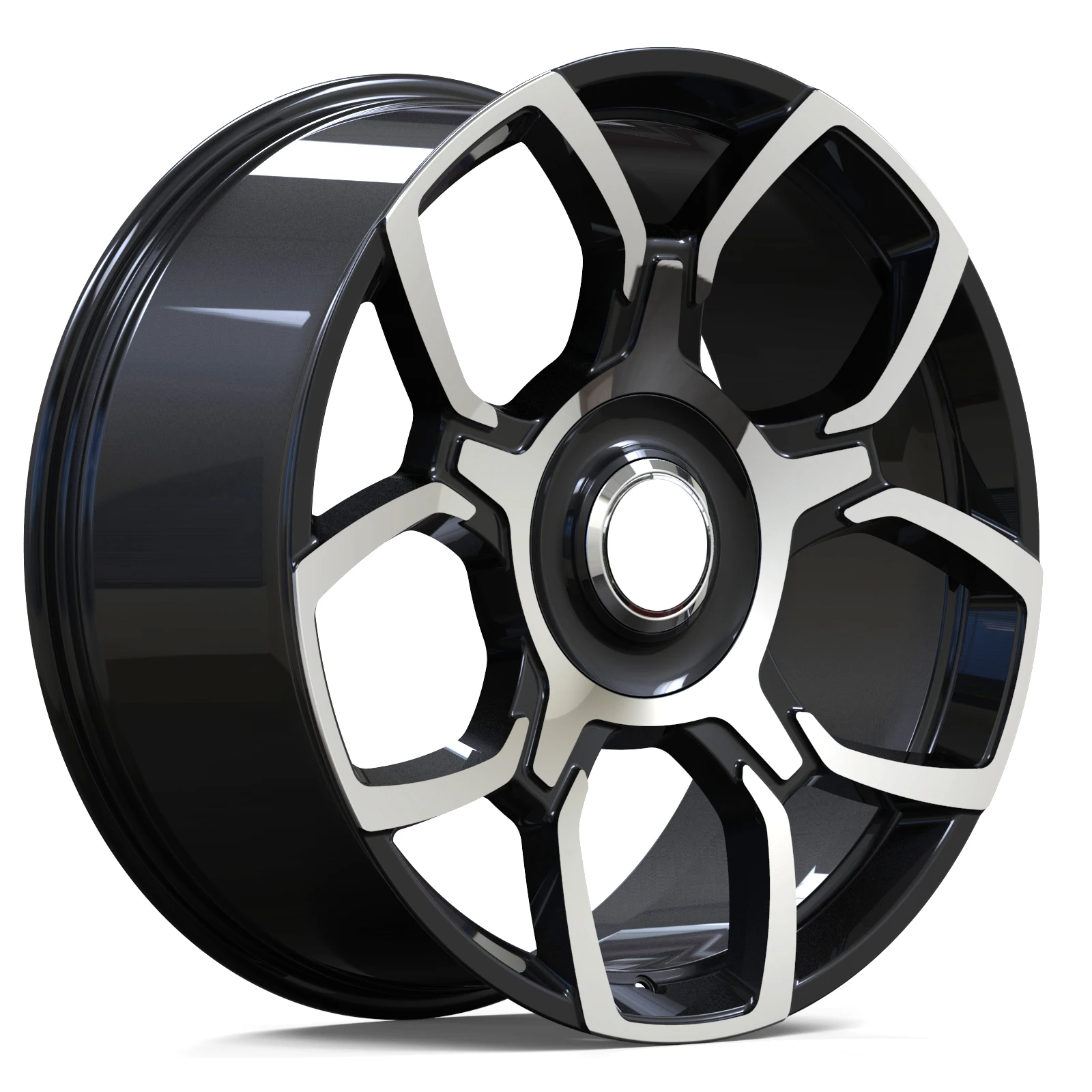 Black Facing For Rolls-royce Cullinan Wheel Range Rover Upgrade ...