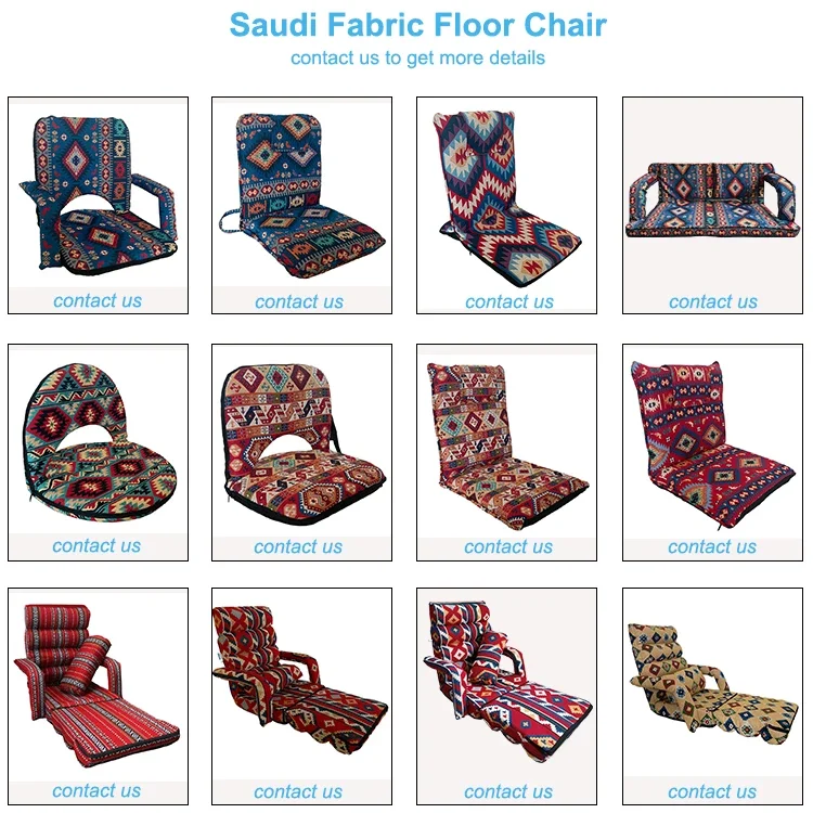 Outdoor Indoor Folding Gaming Arabic Saudi Sadu Fabric Floor Seating ...