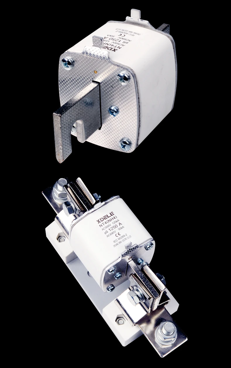 Nh4 Nh Series Ac500v Hrc Fuse Base Low Voltage Ceramic Fuse - Buy Fuses ...