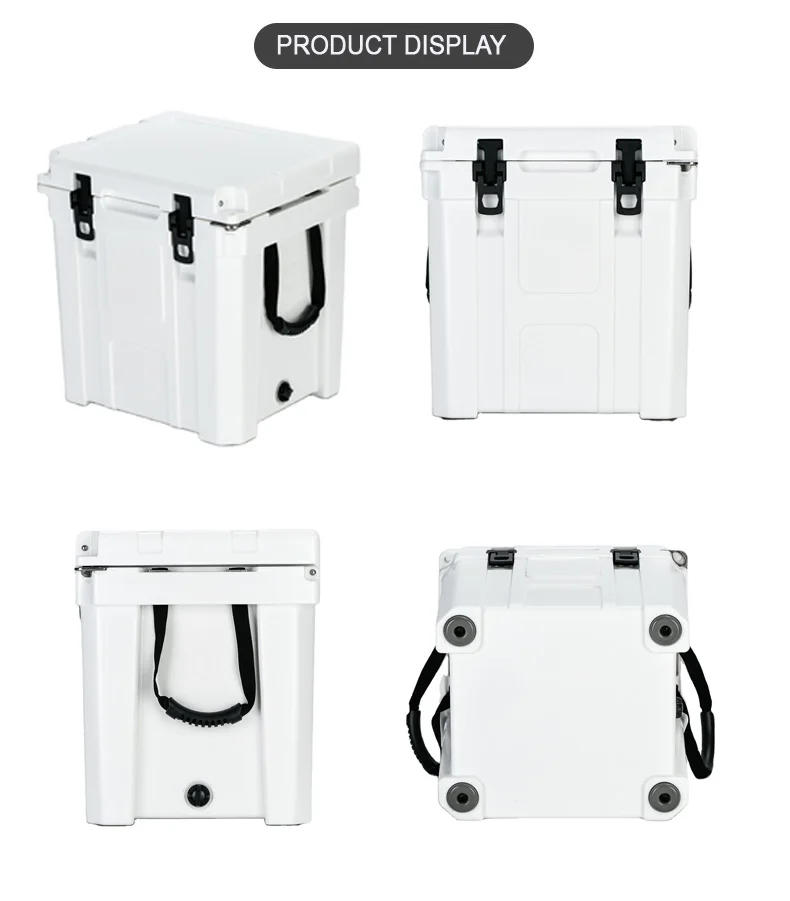Outdoor Rotomolded 33qt Hard Ice Cooler Chest Beer Cooler Standing Ice ...