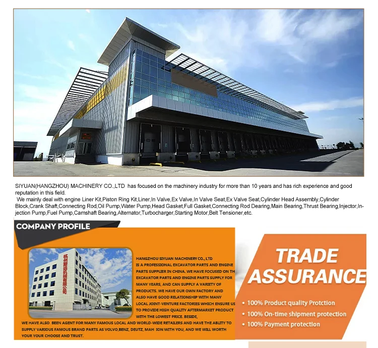 EC210BLC D6E TCD2012 L06 2V Turbocharger VOLVO 21647837 20873313 ...