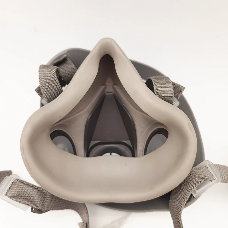 Comfortable Latex Chemical Paint Respirator for Tear Gas Protection