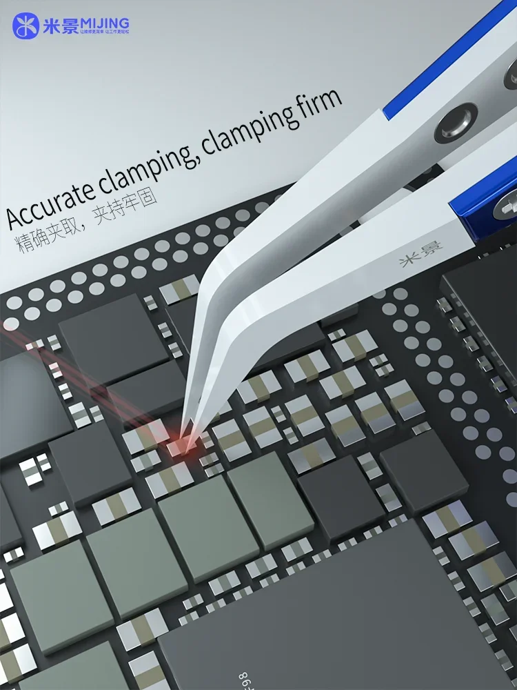 Mijing Anti-Static Ceramic Tweezers for Precision Repair