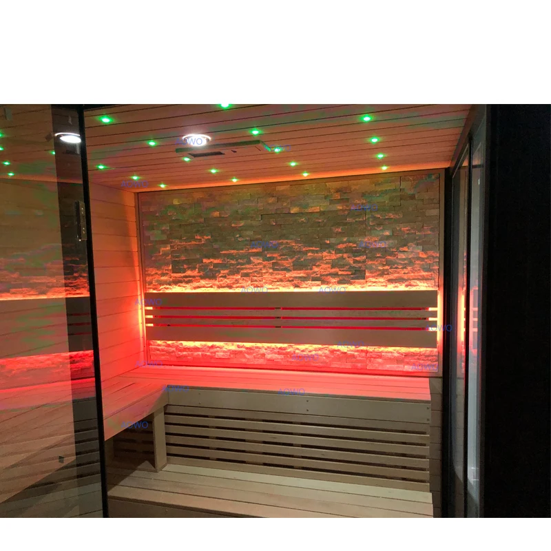Steam Sauna Combo Prefab Houses - Modern Luxury Far Infrared