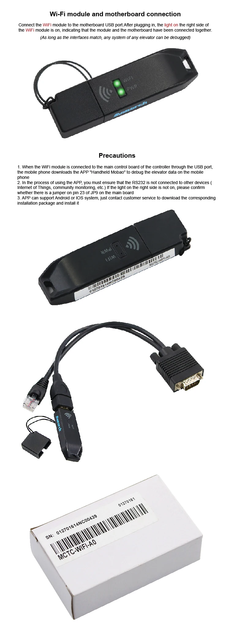 Monarch MCTC-WIFI-A0 Elevator Module - Intelligent & Reliable