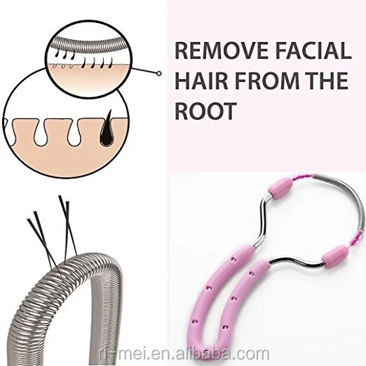 Spring Facial Hair Remover - No-Pain Epilation Roller