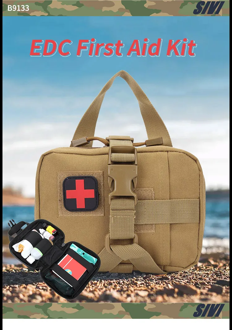 Sivi Outdoor Emergency Medical Tactical Trauma Hemostatic Bandage ...