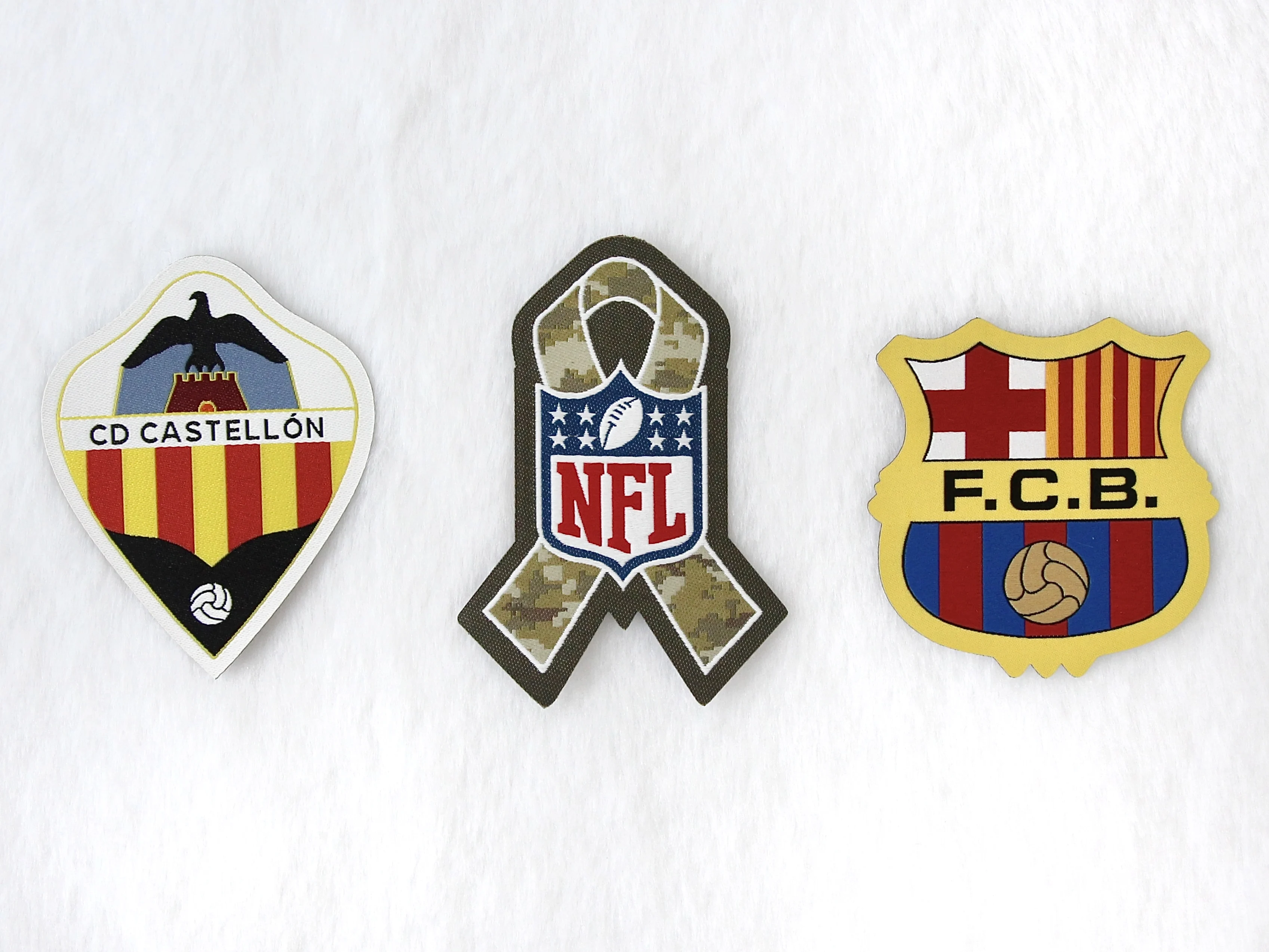 Custom Fabric Embroidered Patch Brand Logo Badges Sew On Embroidery ...