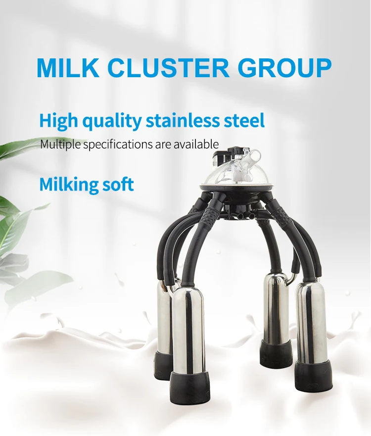 300CC Milk Claw Milking Cluster Group for Dairy Farms