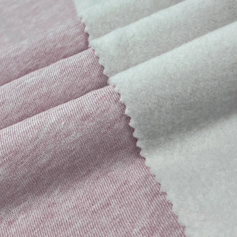 Colorful 300 Gsm 75% Cotton 25% Polyester Heavy Cvc French Terry Knit ...