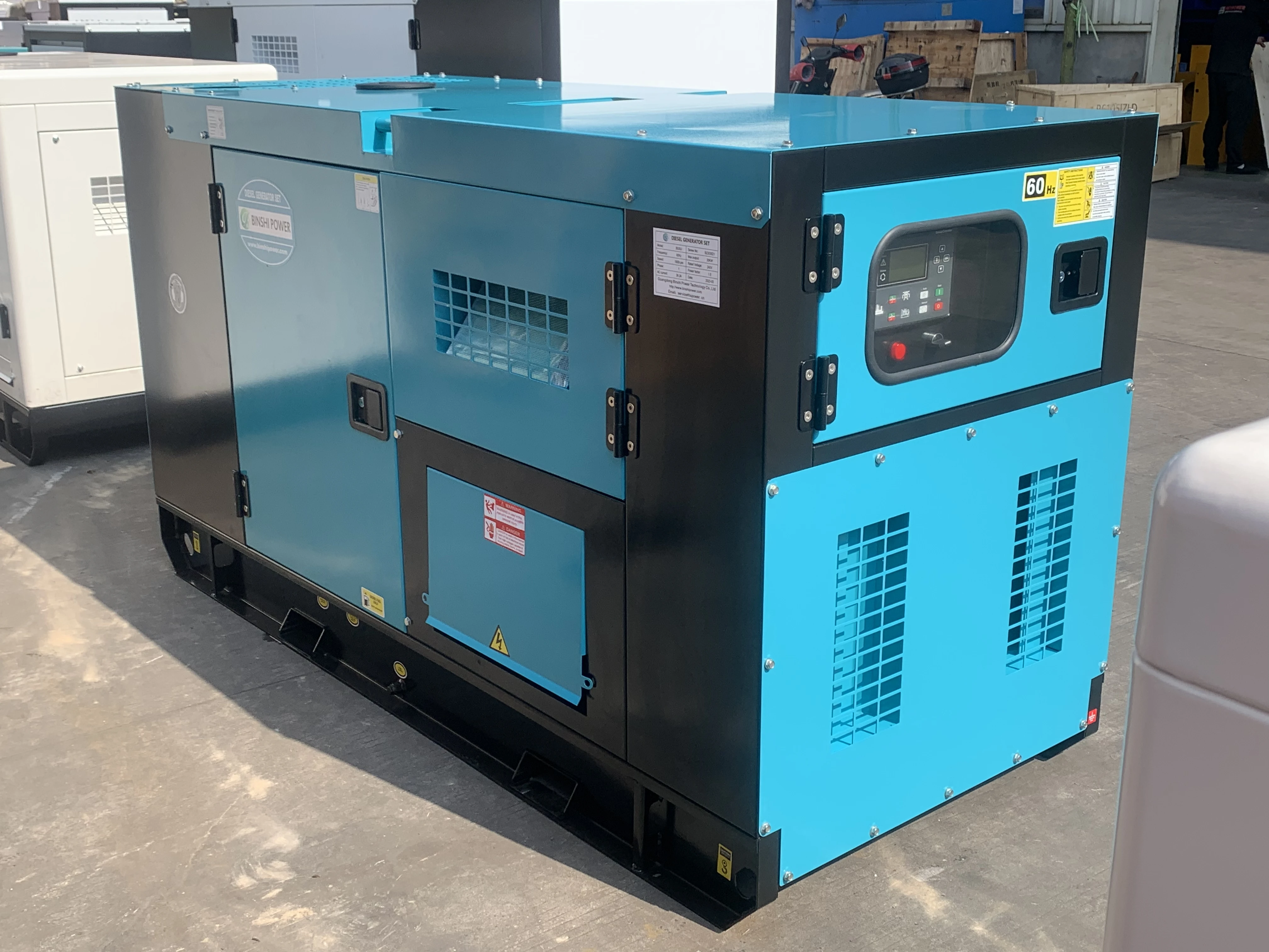 New 20 Kw Diesel Generator Soundproof Portable Power Generator Set ...