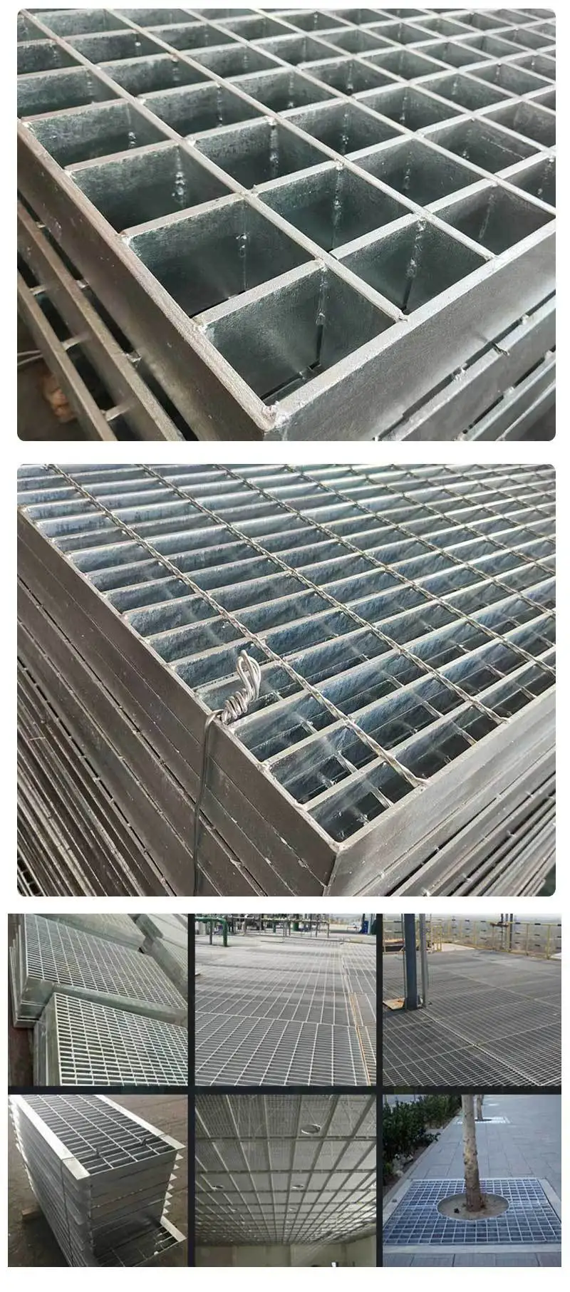 Heavy Duty Welded Steel Grating Road Railway Welding Trench Cover ...
