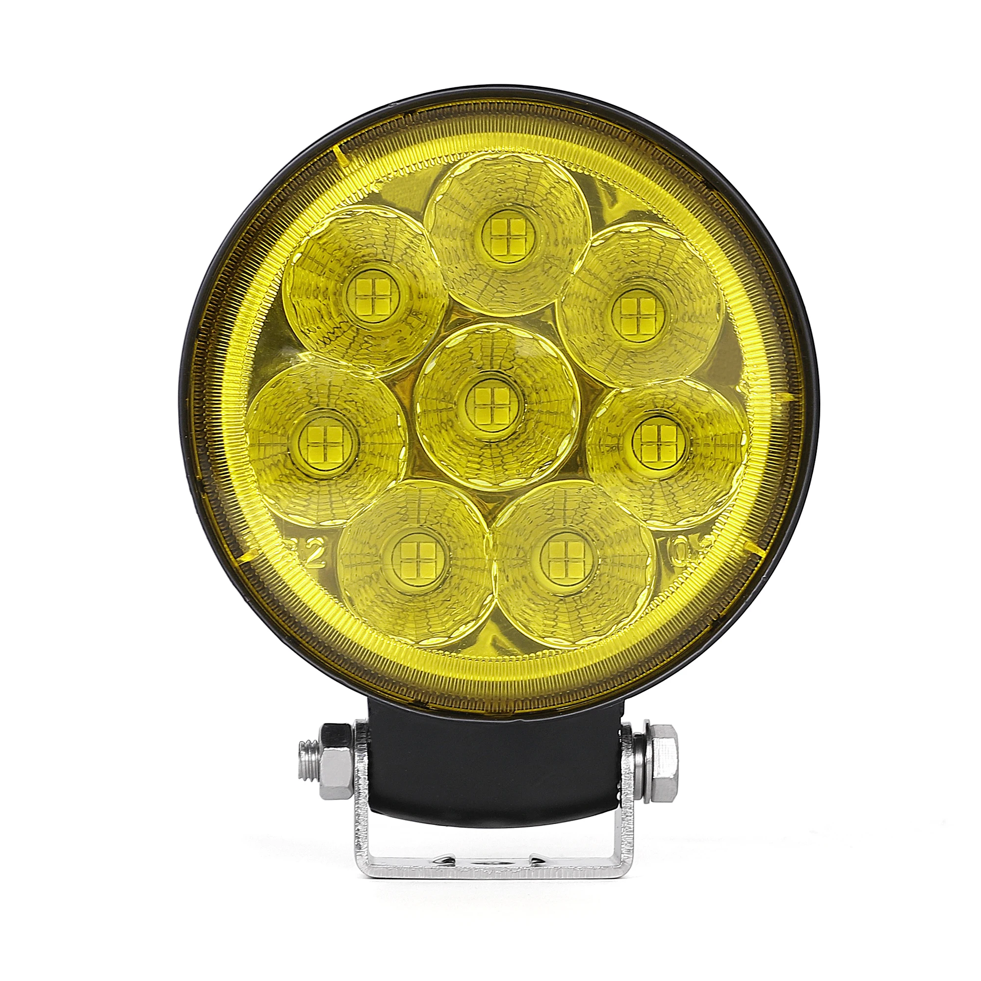 Yellow Len Super Bright Flood Beam 4inch LED Work Light