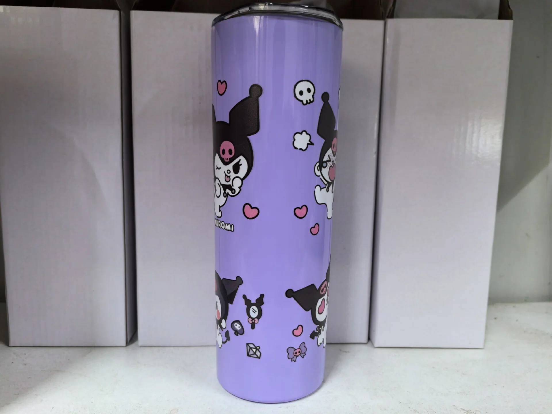Stitch 20oz Thermos Cups Girls Cute Kids Water Cups Cartoon 600ML ...