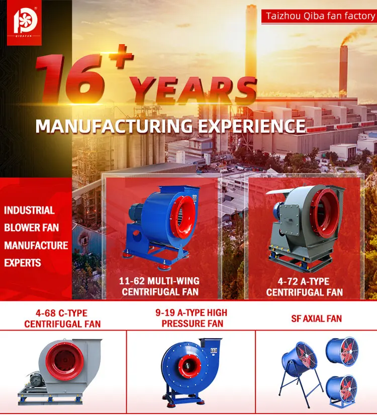 Industrial Centrifugal Fan Kitchen Hotel Oil Fume Exhaust Fan Dust ...