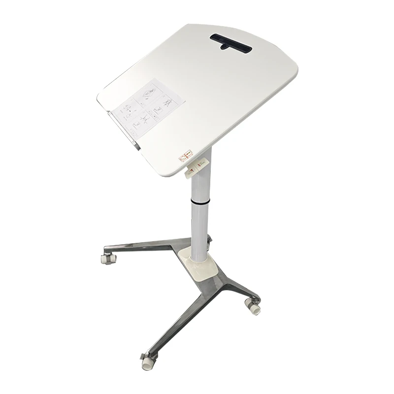 Monitor Stand Adjustable Height Table Manual Wheelchair Light Weight ...