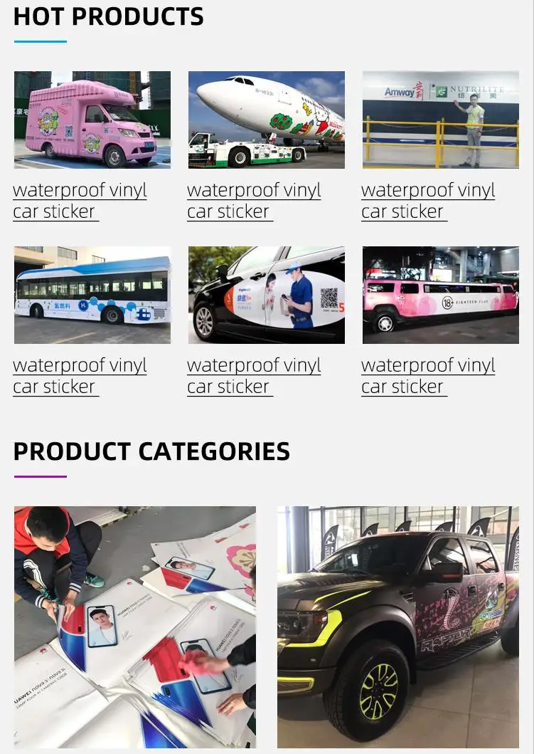 Customized Logo Sticker Car Decoration Vinyl Sticker Transfer Car ...