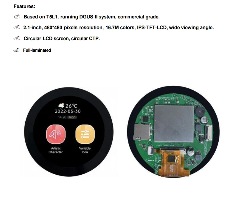 Round 0.96 1.1 1.3 1.6 2.1 Inch Small Round Knob Rotating Button Ips ...