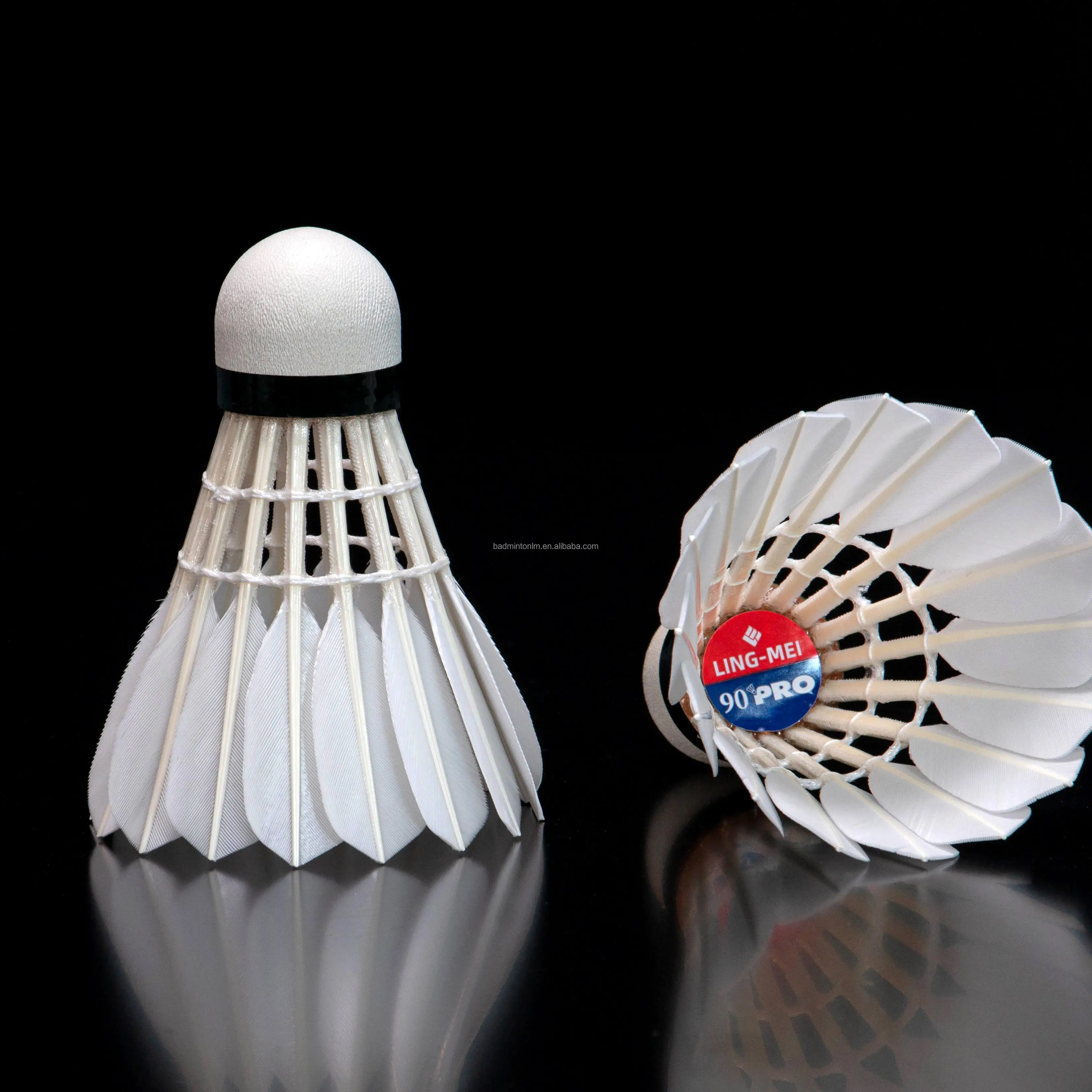 LING MEI 90PRO BWF Goose Feather Badminton Shuttlecock