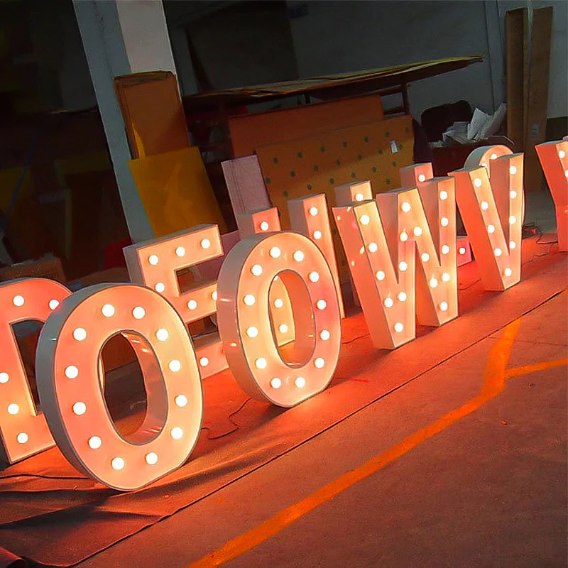 Marquees Names Letters H Light Up Letters/battery Powered Led Open ...