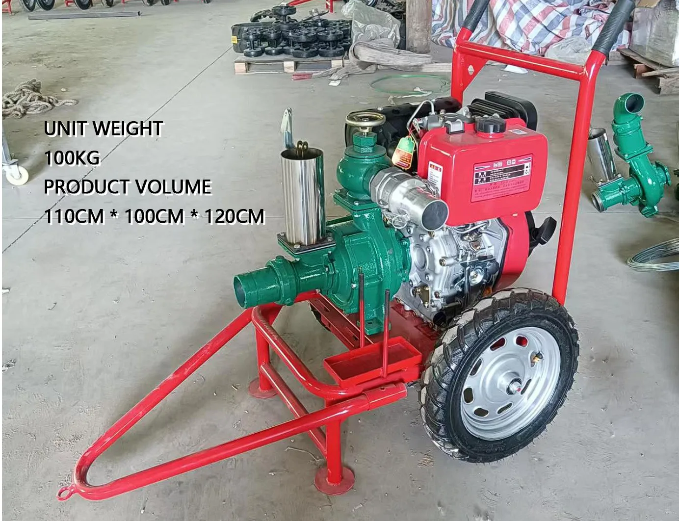 Agriculture Irrigation System Disesel Pump Hand Propelled diesel Engine ...
