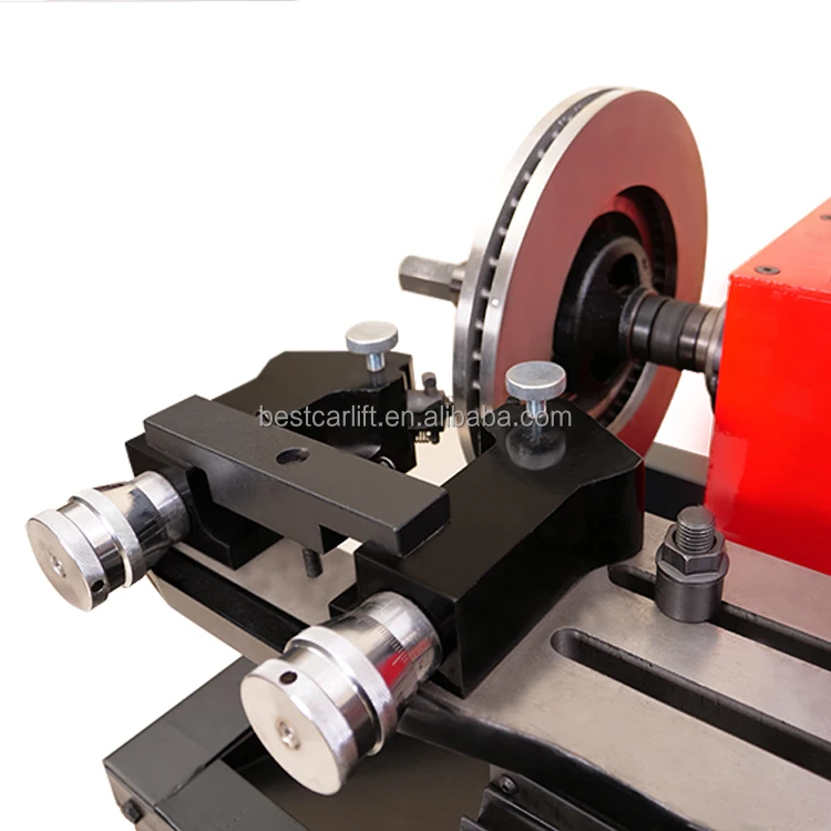 Car Light Truck Ford Raptor Brake Lathe KC500 Brake Disc Cutting Lathe ...
