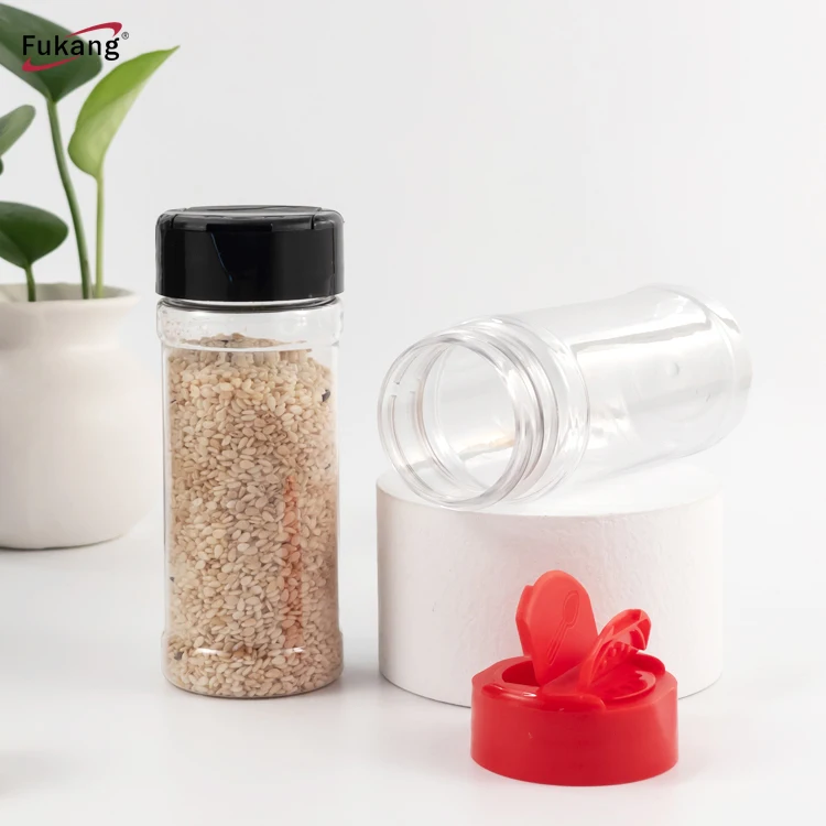 Wholesale 150ml Plastic Spice Jars - Sustainable & Versatile