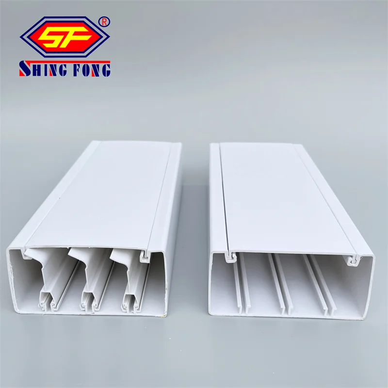 Ethiopia Electrical PVC Cable Duct Plastic Cable Trunking With ...