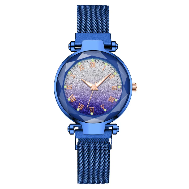Fashion Trend Sparkling Starry Sky Quartz Watch Elegant Atmosphere ...